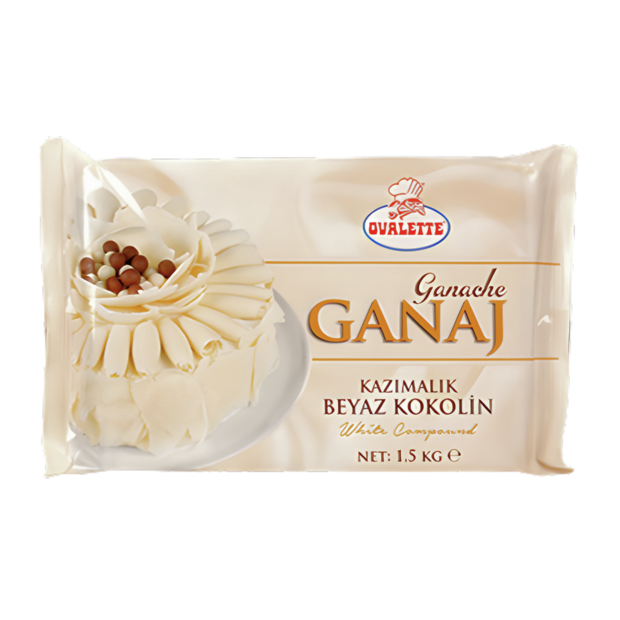 Ovalette White Compound Ganache 3.3 lb | Bakery Island NY – Bakery ...